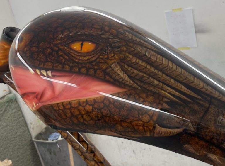 Smaug Dragon Motorcycle – Paintsupremacy
